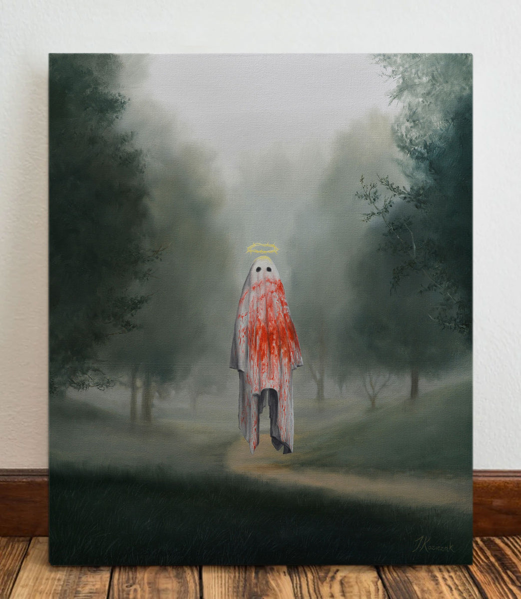 Presence Justyna Koziczak Original Canvas – Dark Art and Craft