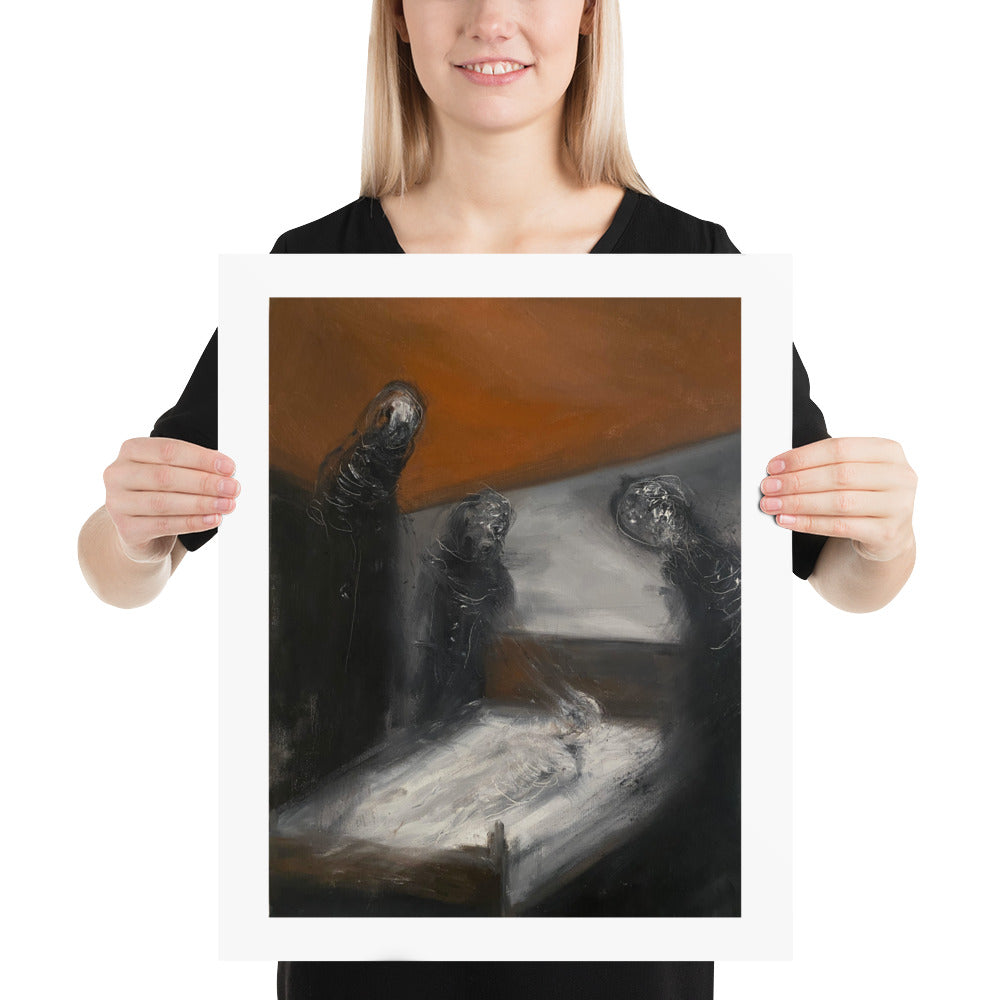 Gabriel Augusto Sleep Paralysis Poster – Dark Art and Craft