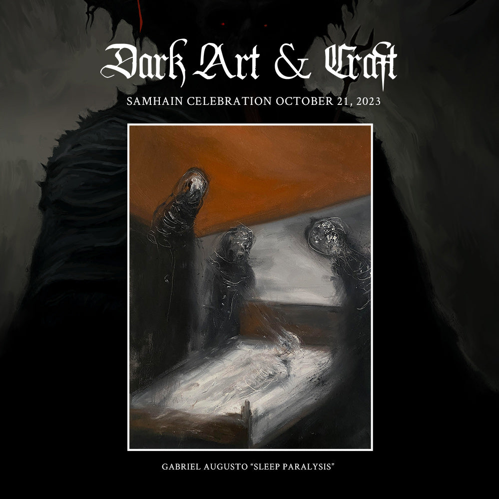 Gabriel Augusto Sleep Paralysis Poster – Dark Art and Craft