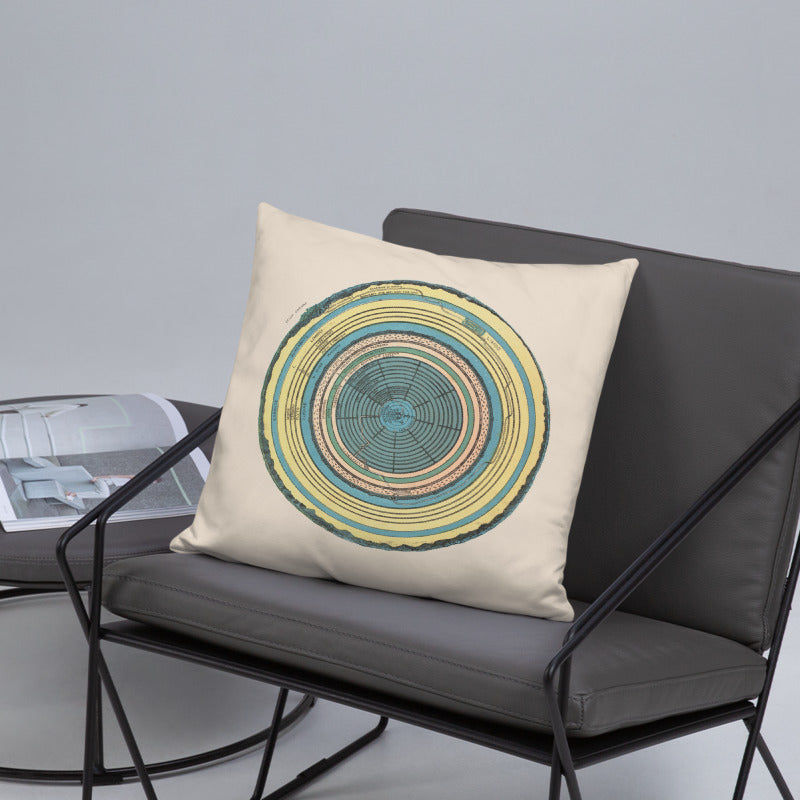 Map of Hell Pillow – Dark Art and Craft