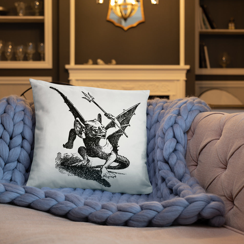 Little Devil Pillow – Dark Art and Craft
