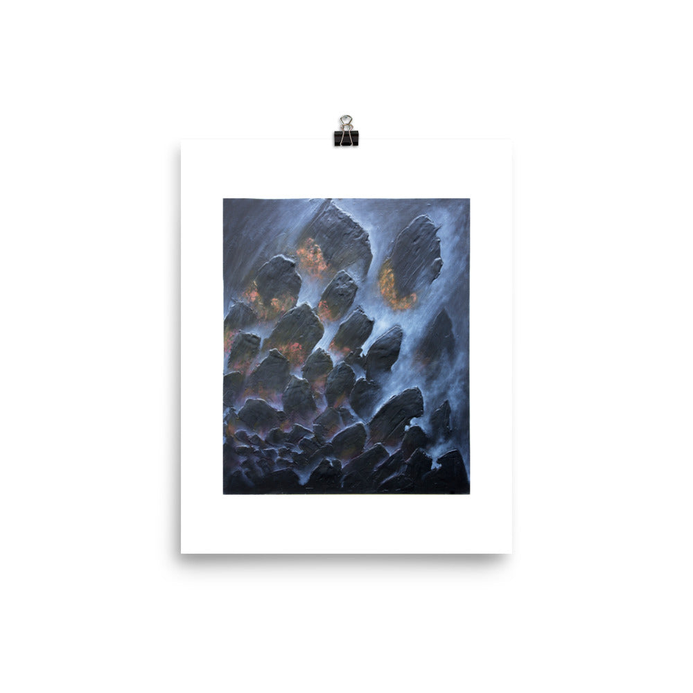 Silfra Bob Stokes Art Poster – Dark Art and Craft